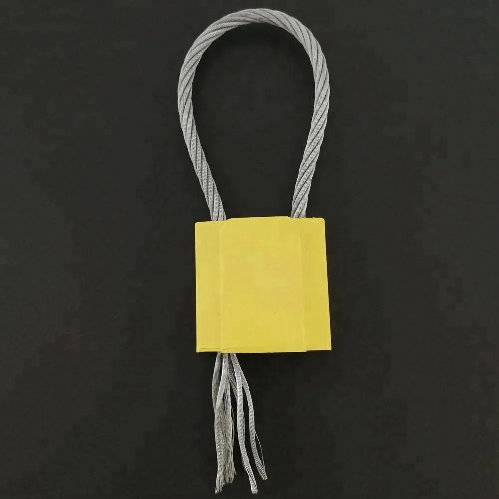 One time lock RFID Wire Cable Seals for Self Sealing of Containers ...