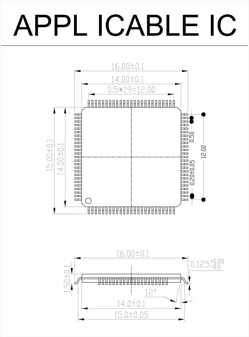 Tqfp100 Fqfp100 Qfp100 To Dip100 Programming Socket Otq 100 05 09 Pitch 05mm Ic Body Size 