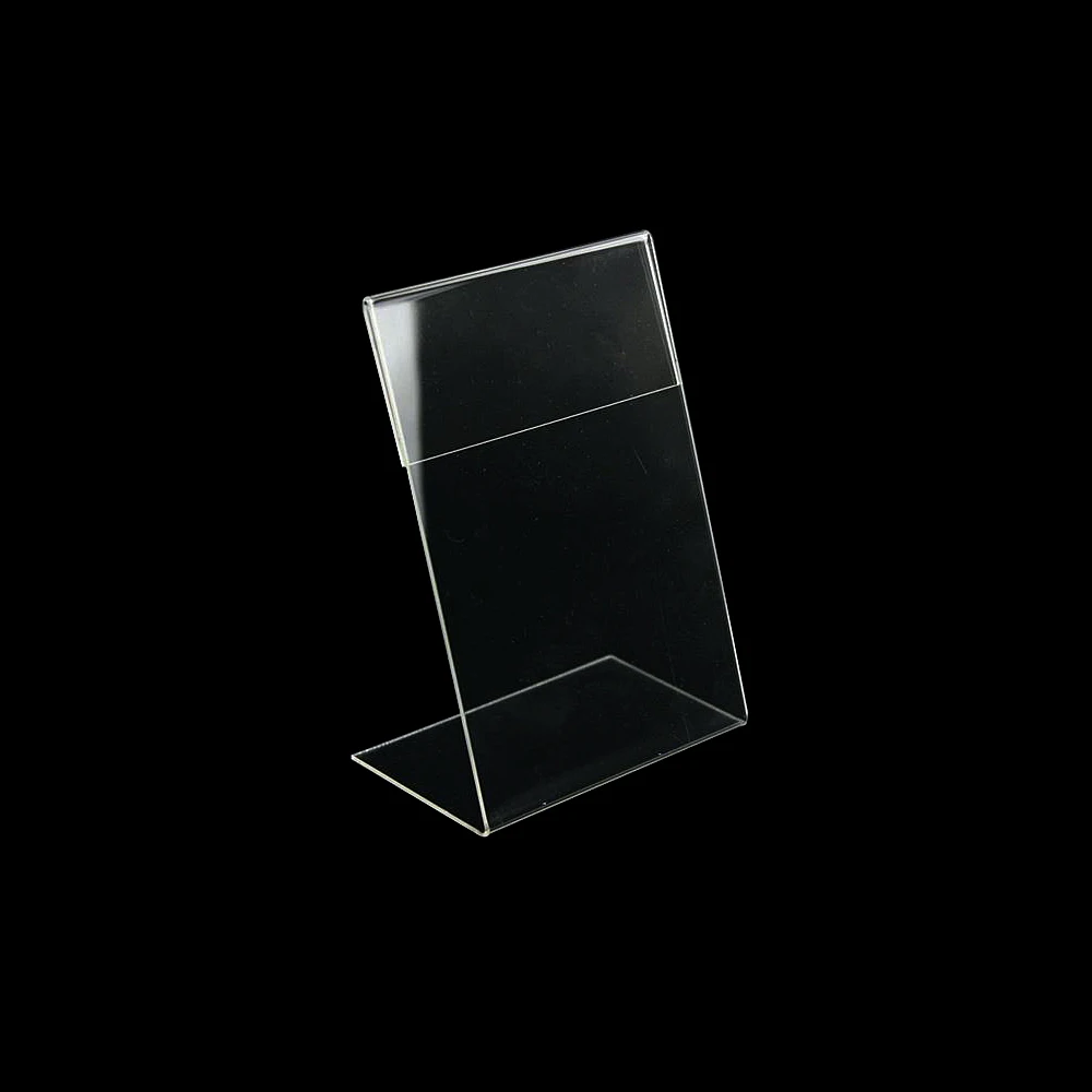 Free standing Leaflet Display Stand a4 Acrylic Poster Menu Holder 8.5 X ...