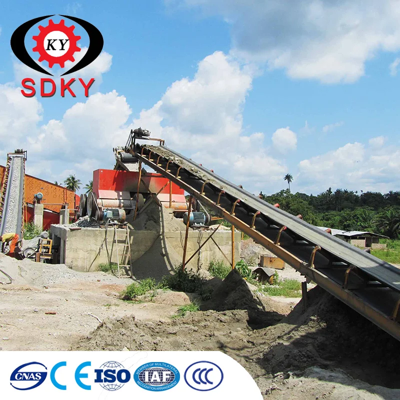 Hot professional drag second hand conveyor belt Simple in structure ...