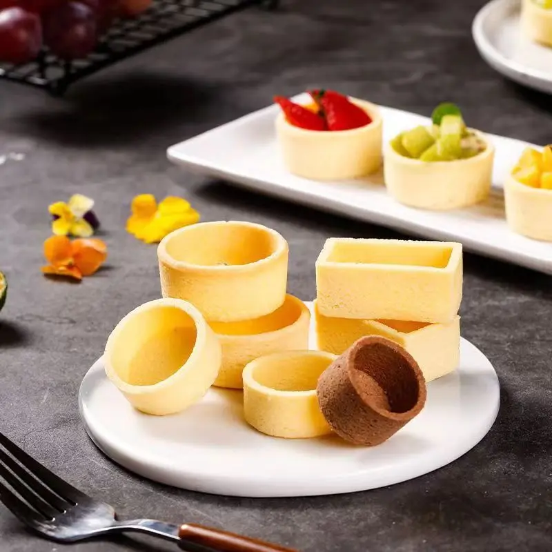 Delicious Vanilla Tart Shell 4.8cm Mini Egg Tart Shell - Buy in bulk