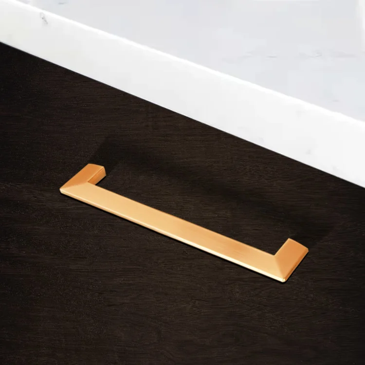 High Quality Zinc Kitchen Furniture Cabinet Handle Gold And Black White ...
