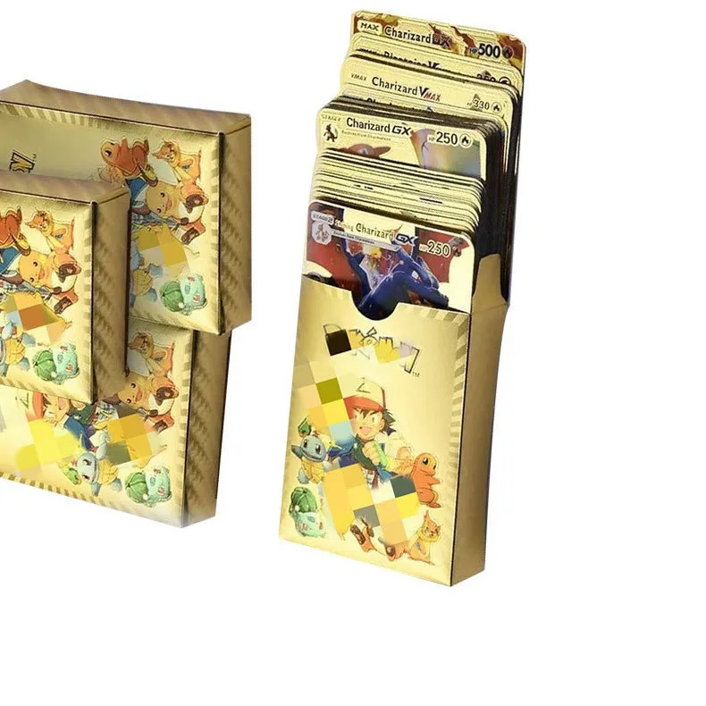 high quality Charizard,Blastoise,Venusaur Gold Metal Poke mon Cards 1st ...