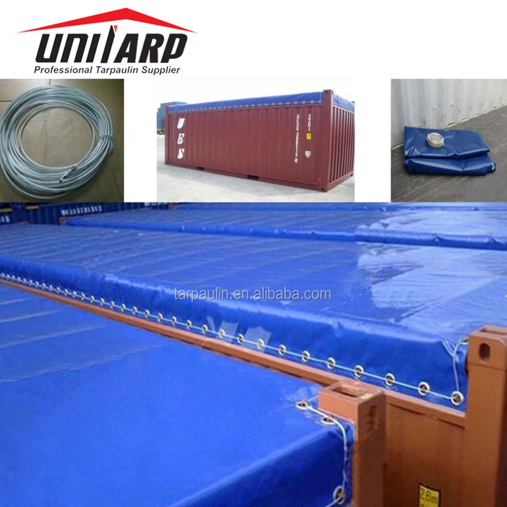 Manufacturer Waterproof 20ft Container Covers 1000D PVC Coated ...