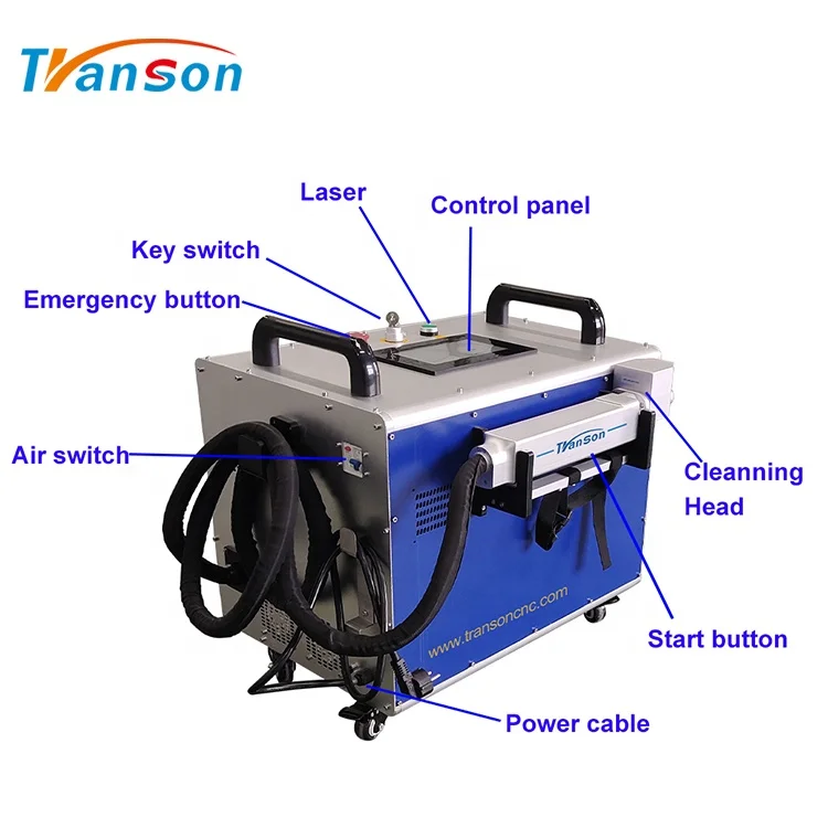 Rust Laser Blaster 200w Fiber Laser Rust Removal System Without Hurt On ...