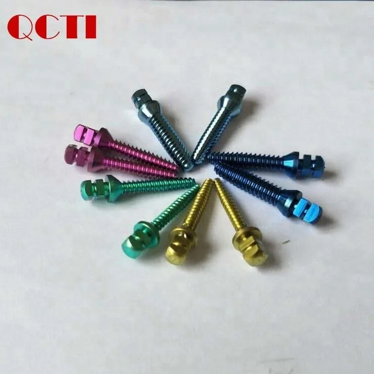 titanium screw titanium alloy screw titanium fastener bolt and nut ...