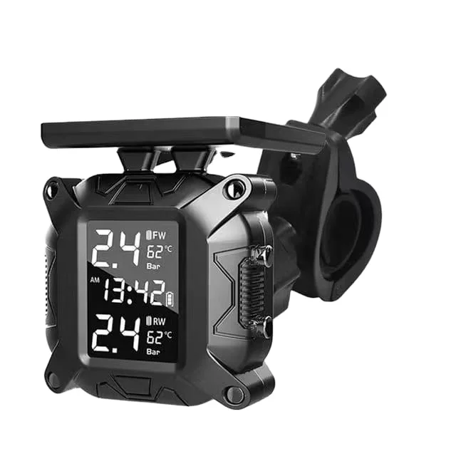 TPMS 2wheels Bicycle Bike Motorcycle Tire Pressure Monitoring System ...