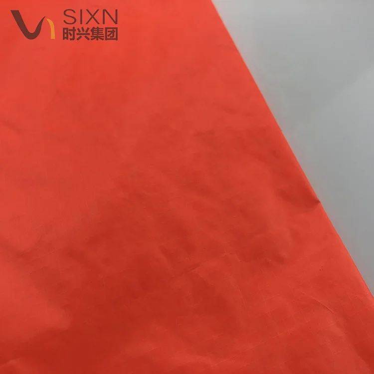 20D nylon taffeta ripstop 380T 400T oil cire finish waterproof DWR ...