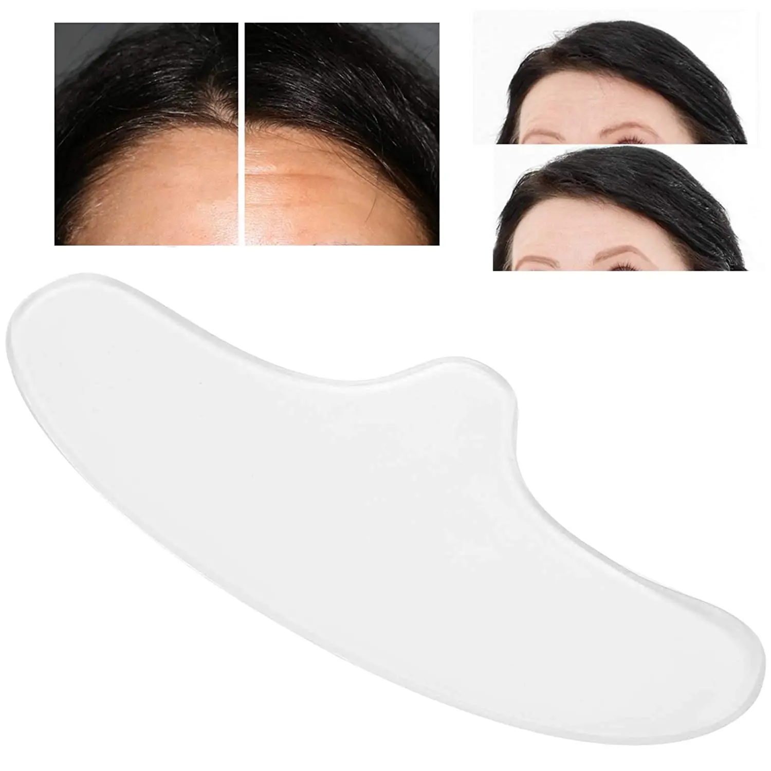 Self Adhesive Anti Wrinkle Forehead Face Caring Reusable Skin Lift Care ...