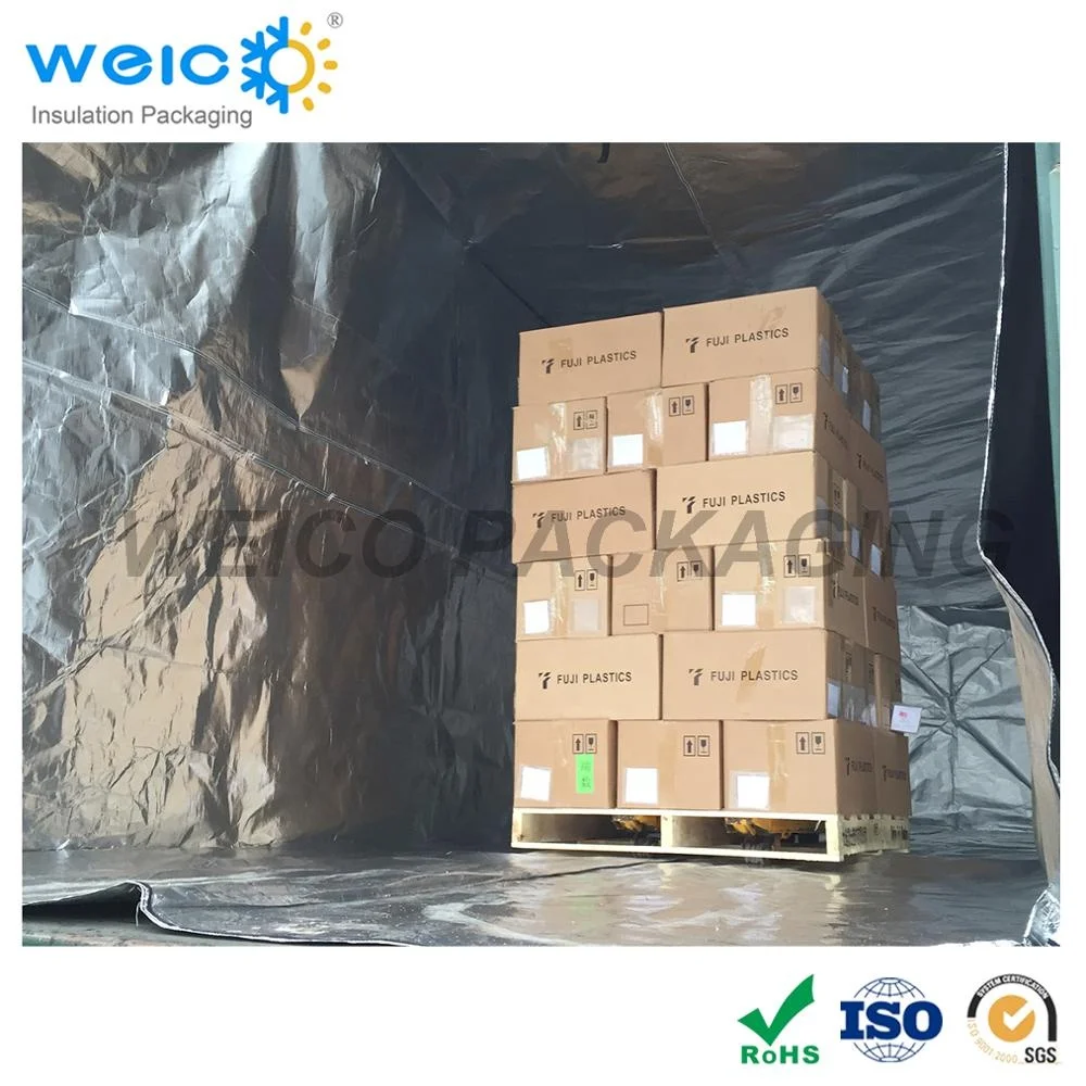 40GP 5 layer thermal container insulation liner ocean container ...