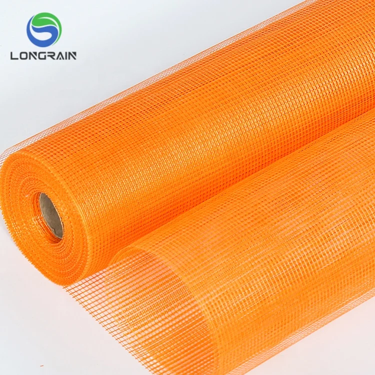 Building Enclosure Construction Glass Fiber Mesh Net 160gr Orange 4x4 ...