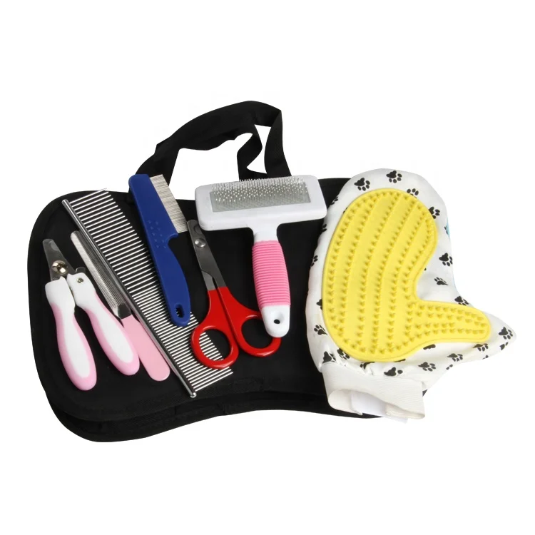 Hot Products Pet Nail Grinder Dog Grooming Tool Set, Pet Deshedding ...