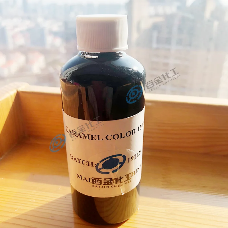 baijin caramel liquid as food and beverage colouring e150d - Buy in bulk