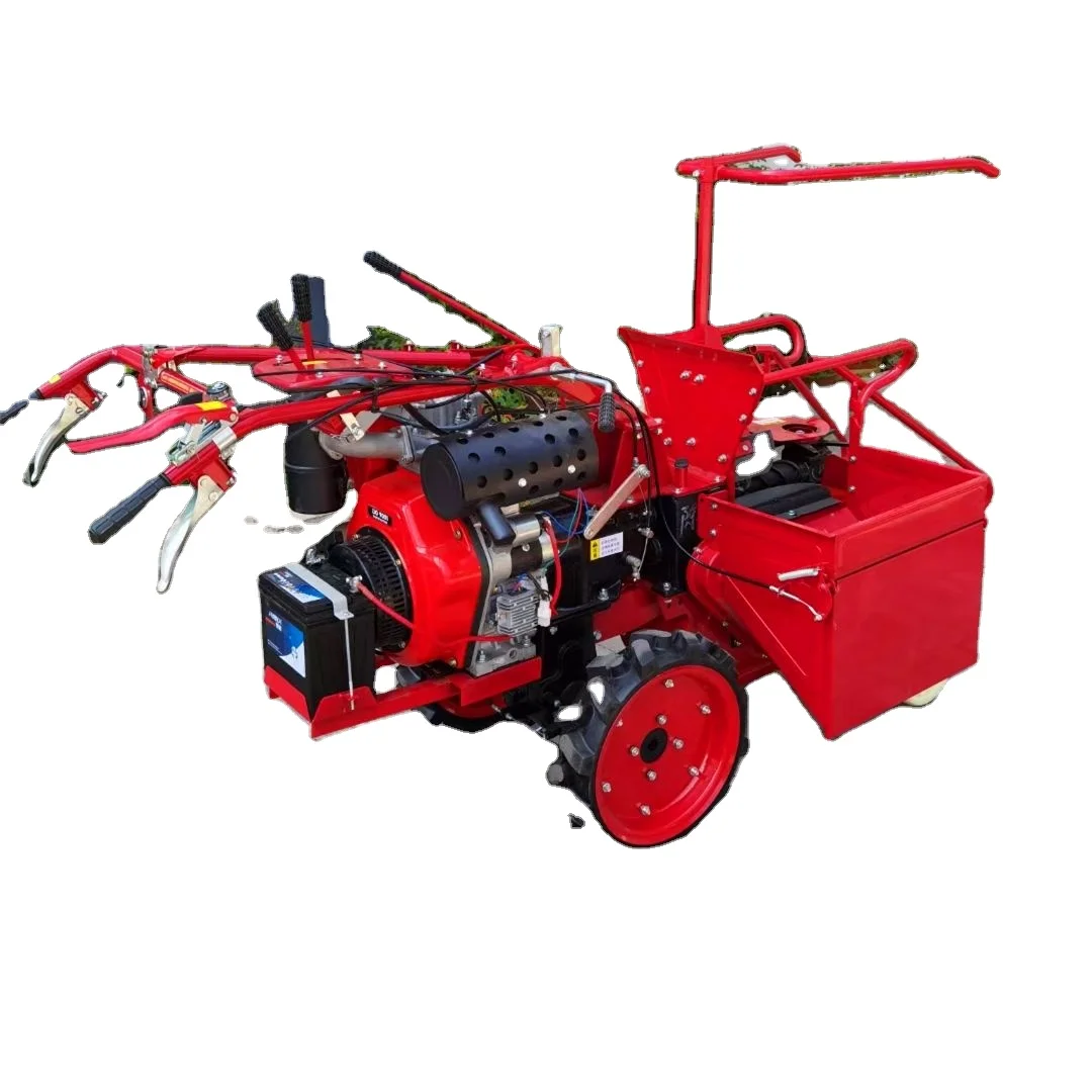 Mini Corn Picking Machine Combine Corn Harvest Maker Self Propelled ...