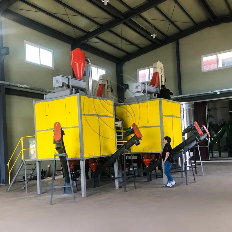 Система переработки пластика высокой чистоты PP/PVC/LD/HD сепаратор машина для - история цены и ...