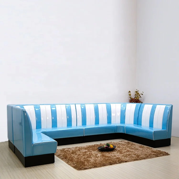 (SP KS269 1) Modern L shape restaurant corner booths corner sofa - Buy ...