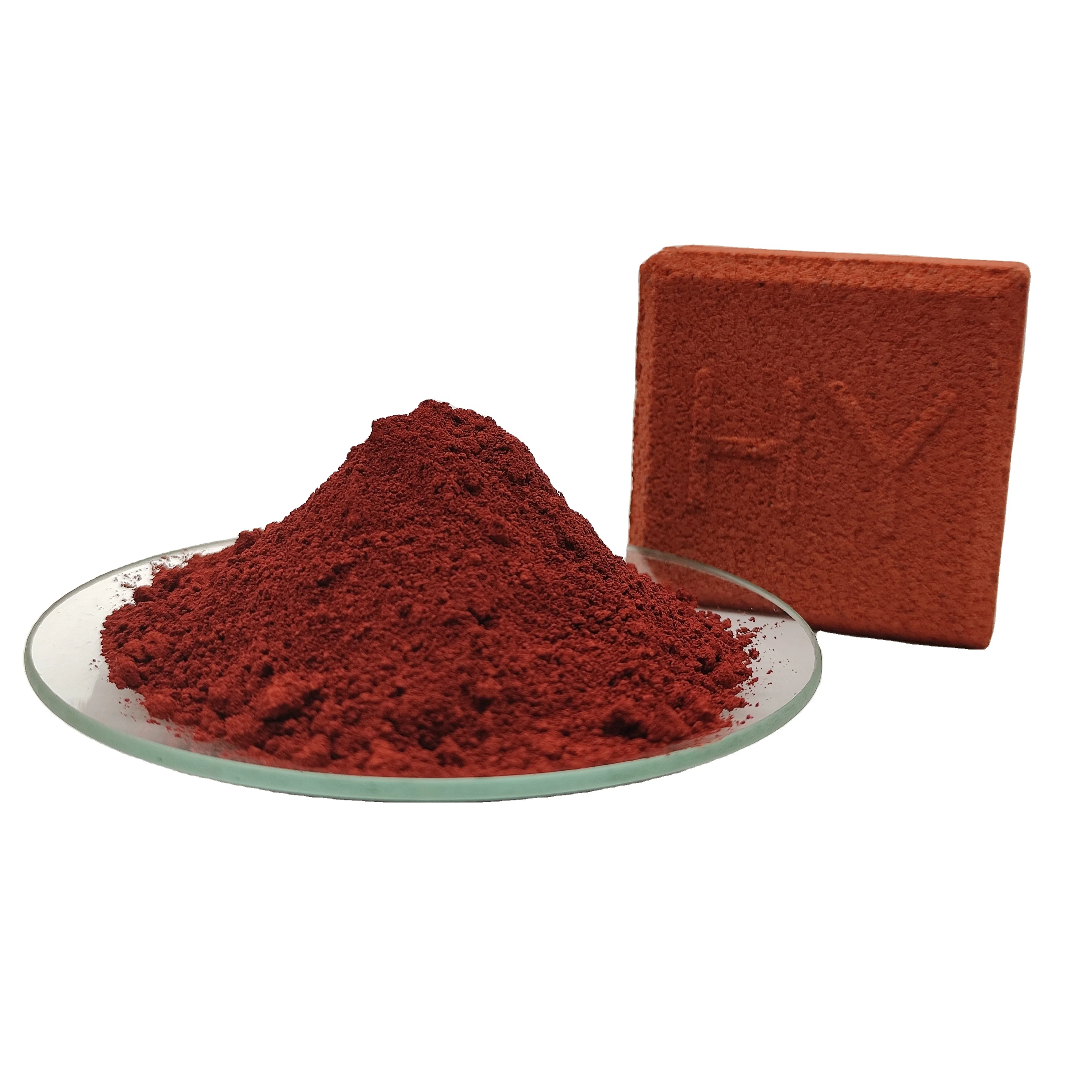 Factory directly synthetic fe2o3 powder colorant iron oxide red cas ...