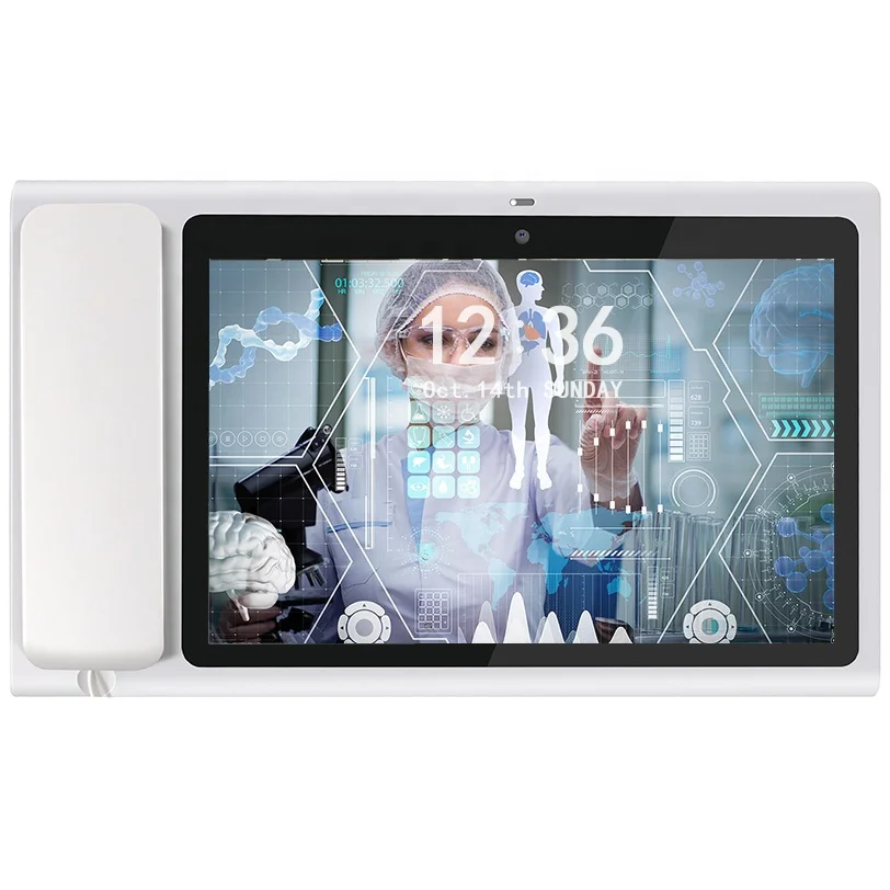 Volte сенсорный экран Android HD аудио видео телефон стационарный ...