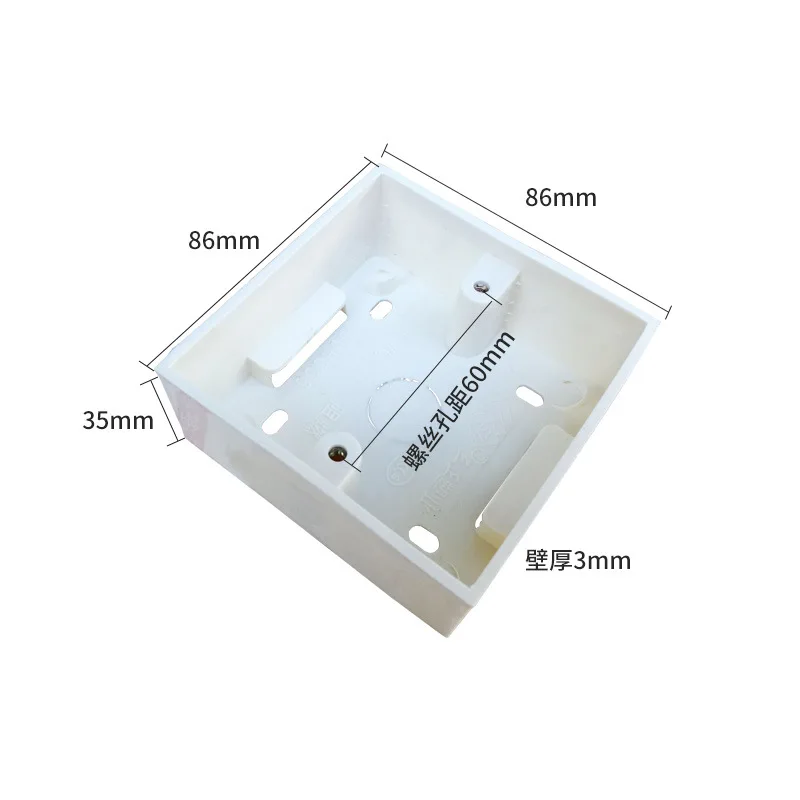 PVC plastic surface mounted concealed junction box flame retardant wall ...